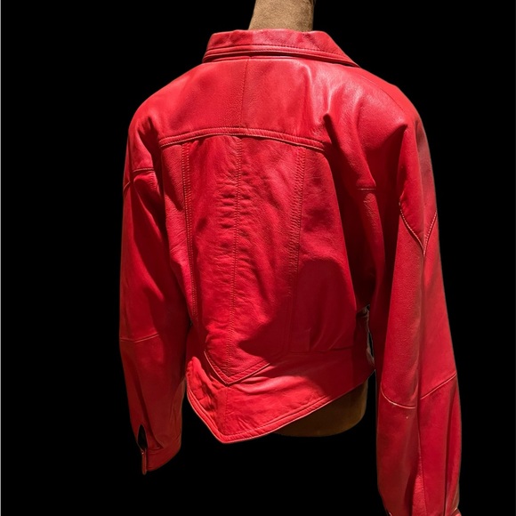 Dior | Jackets & Coats | 8s Vintage Christian Dior Le Connaisseur Red ...